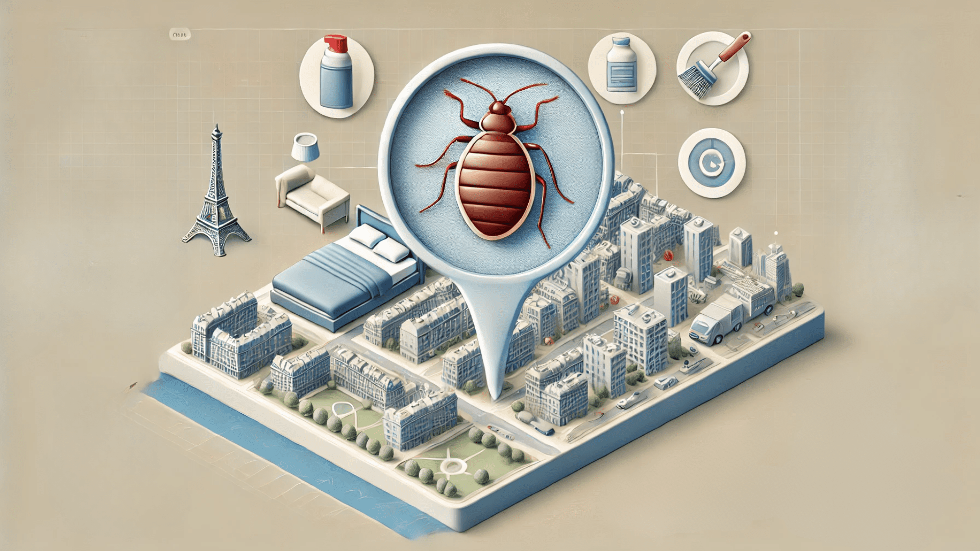 Comment se débarasser des punaises de lit à Paris